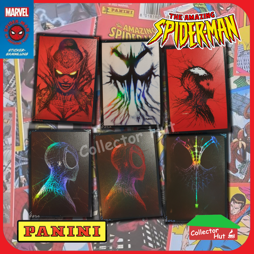 Panini The Amazing Spider-Man 60th Anniversary Limited Edition Cards ...