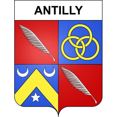 Antilly ron 57 ville sticker blason écusson autocollant adhésif | eBay