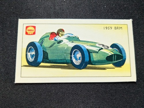 1970 Shell Racing Cars of the World Card # 36 1959 BRM (EX) | eBay