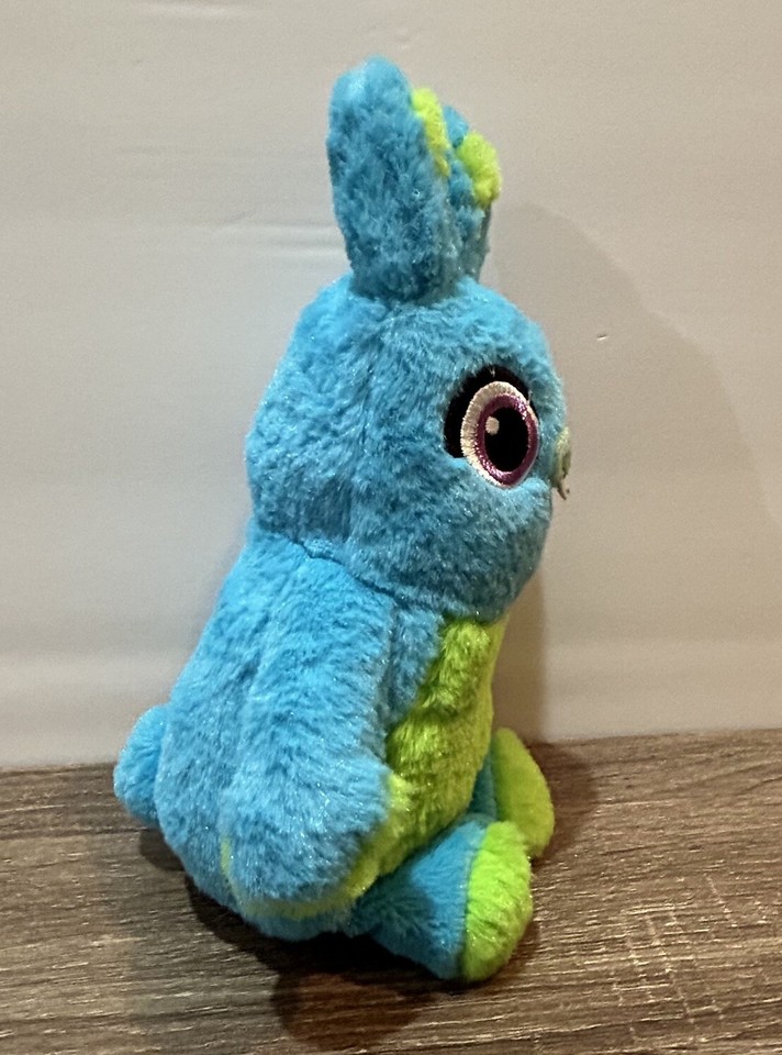 Disney Pixar Bunny Toy Story 4 Plush Turquoise Blue / Lime Green 10” | eBay