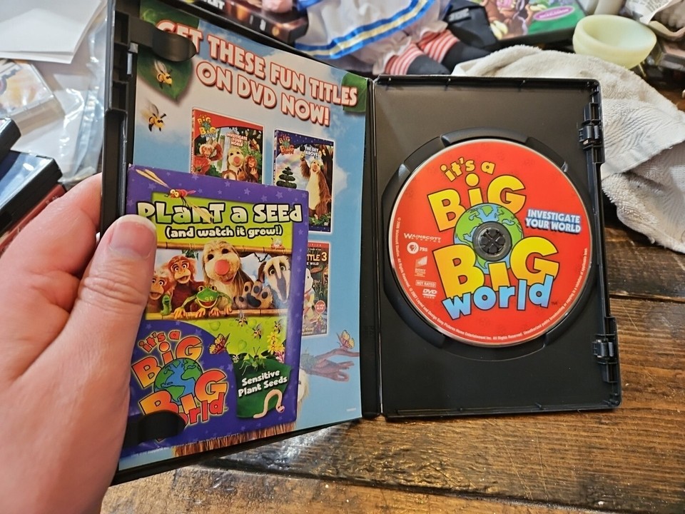 Investigate Your world DVD Its a Big Big World 43396176898 | eBay