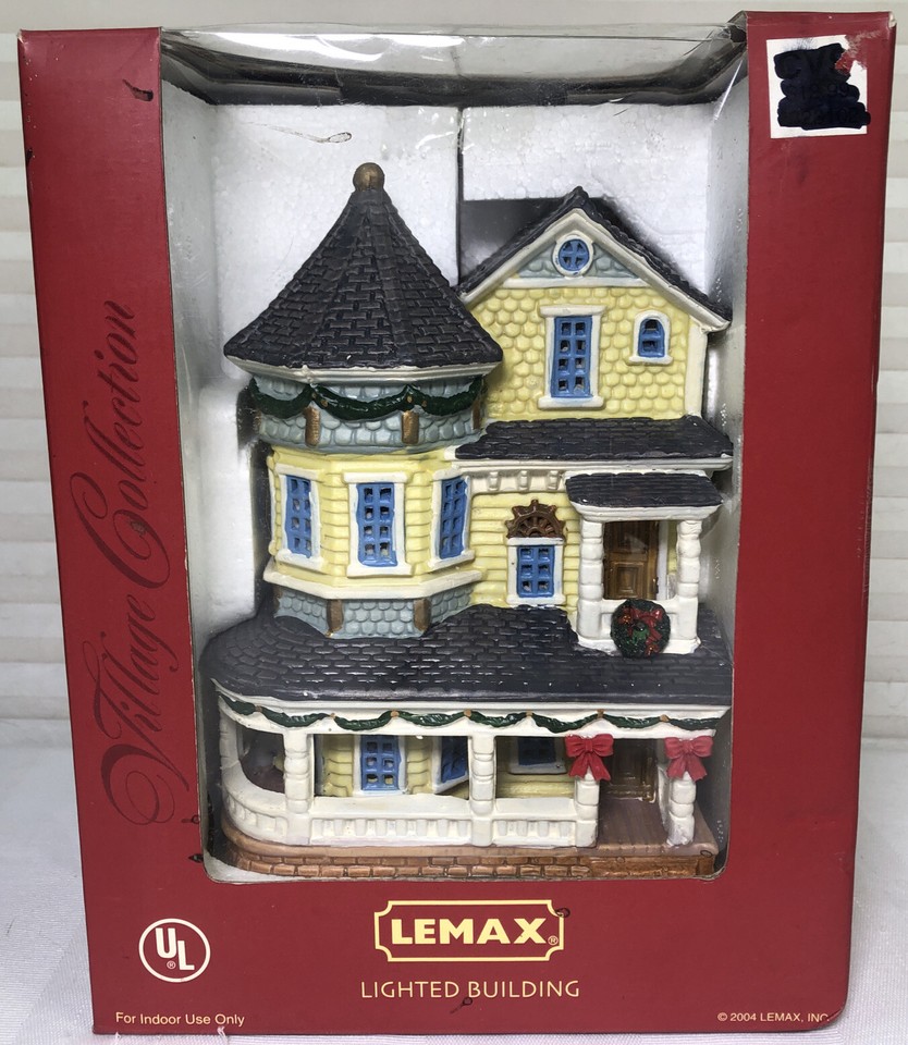 Lemax Madsen Manor Store Lighted Building Village Collection 2004 No ...