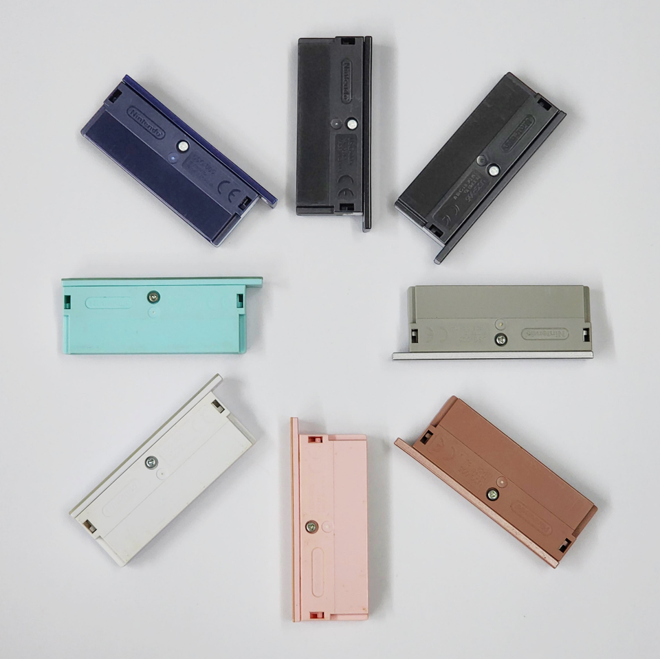 Authentic Nintendo DS Lite GBA Slot Cover 2 Dust Cover Choose Color USA ...