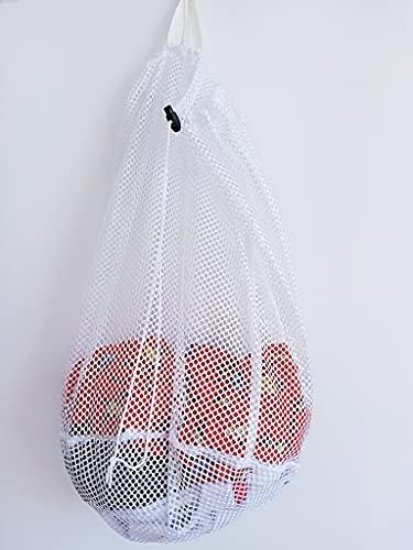 Small Commercial Mesh Laundry Bags with Handle and Drawstring for ...