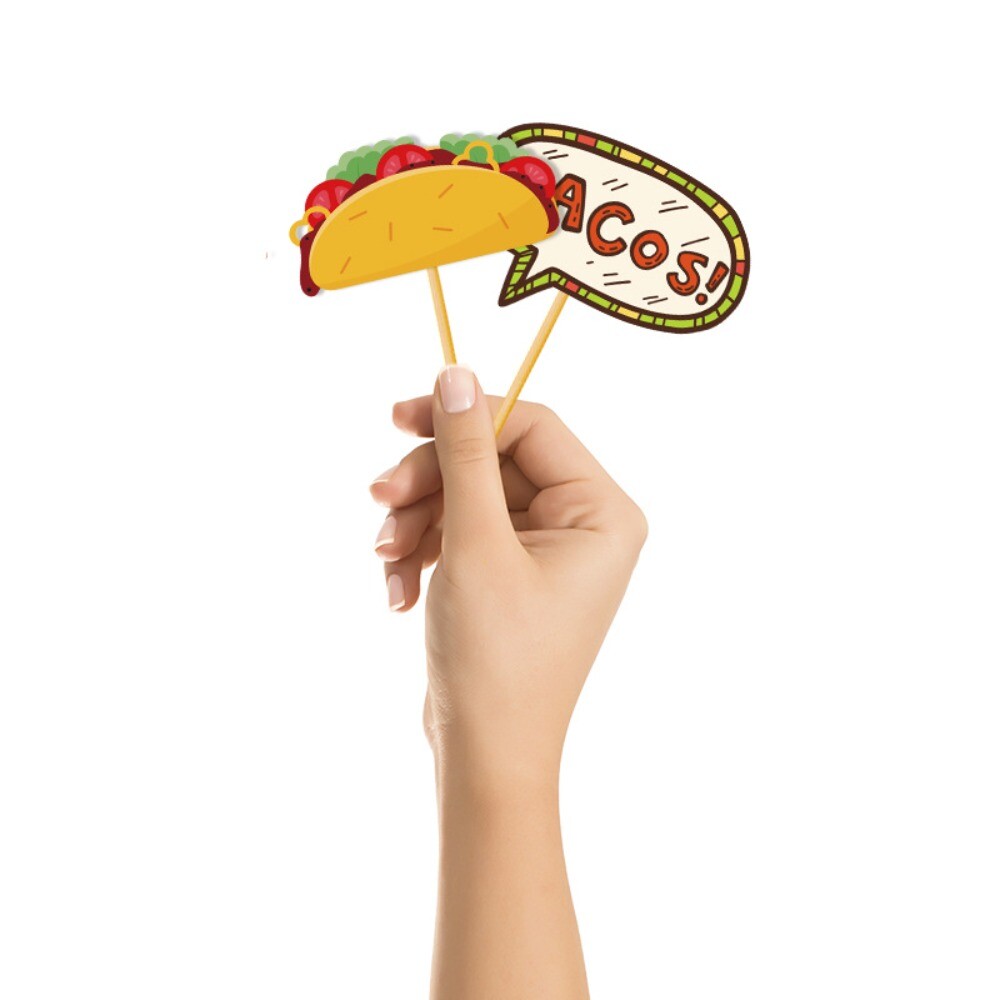 20Pcs Cinco De Mayo Mexican Photo Prop Fiesta Decoration Party Supply ...