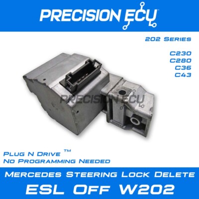 Mercedes W202, C ESL (Steering Lock) Delete Service | eBay