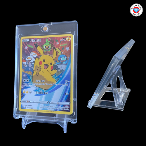 Magnetic 35pt Trading Card Holder + Adjustable Stand Combo Pokemon ...