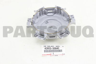 4260335840 Genuine Toyota ORNAMENT SUB-ASSY, WHEEL HUB 42603-35840 | eBay