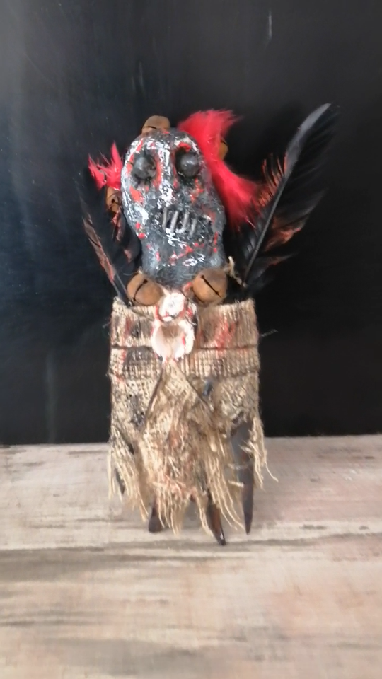 African Voodoo Spirit Summoning Rattle (I'll cover any applicable USA ...