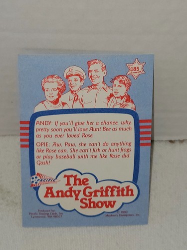1990 THE ANDY GRIFFITH SHOW SERIES ONE SINGLE TRADING CARDS ** YOU PICK ...