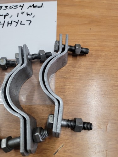 Anvil 0500093554 Medium Pipe Clamp, 1"W, Steel, 4HYL7. 5pk. Bld 3 | eBay