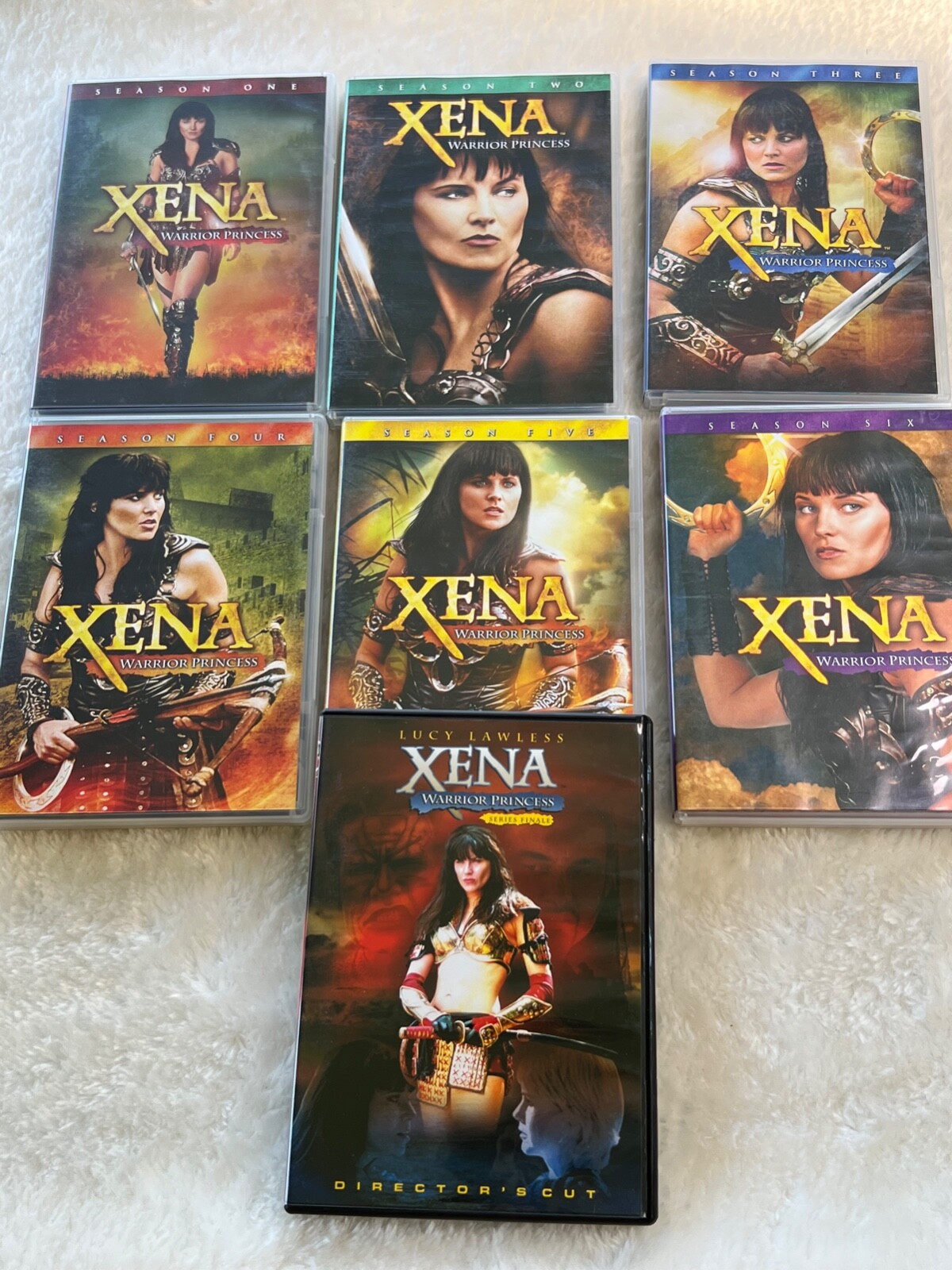 Xena Warrior Princess Complete 6 Seasons DVD SET - ALL 134 EPISODES ...