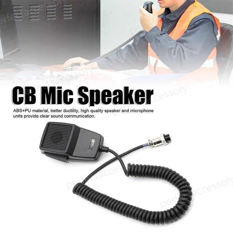 NEW Superstar DM507-4 Pin MICROPHONE Mic For Galaxy Cobra Uniden 4Pin ...