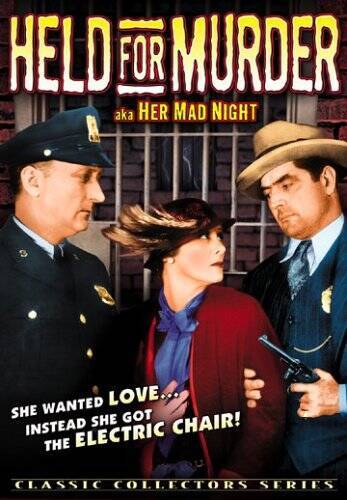 Held for Murder Aka Her Mad Night - DVD By Irene Rich - VERY GOOD ...