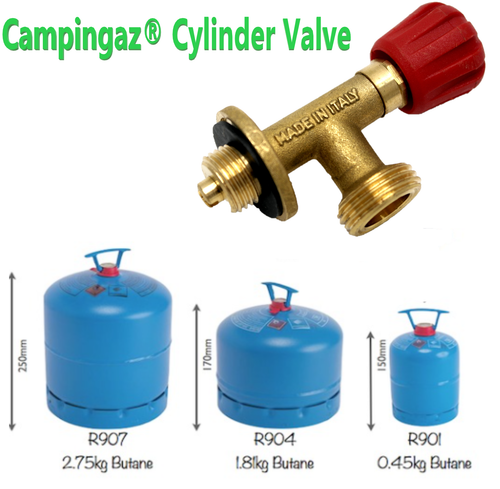 Campingaz Cylinder Valve FOR BUTANE 901, 904 and 907 Cylinders ...