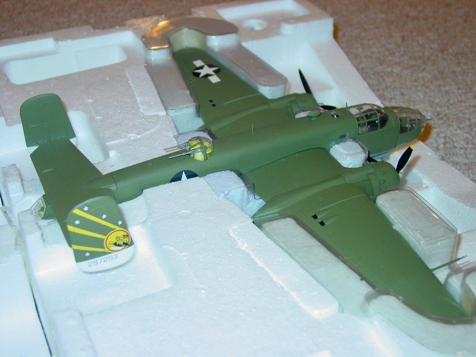 Franklin Mint Armour diecast B-25C Mitchel USAAF "Mitch the Witch ...