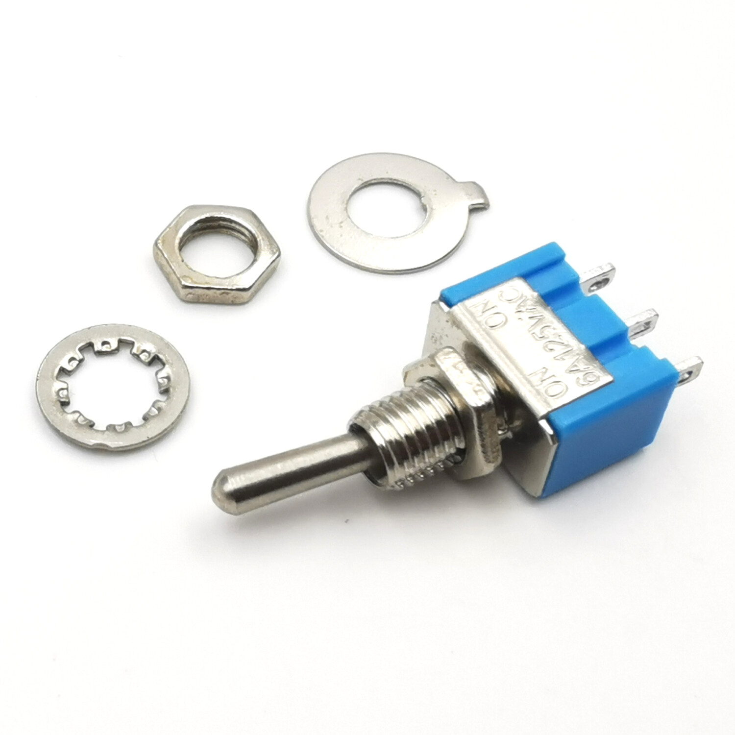 Miniatur Kippschalter MTS-102 EIN-EIN ON-ON 12V 250V 6A Mini Schalter ...