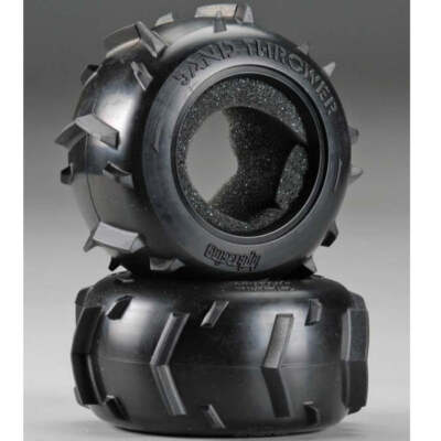 HPI 4412 Sand Thrower Tire D Compound 2.2" (2) Firestorm Wheely King ...