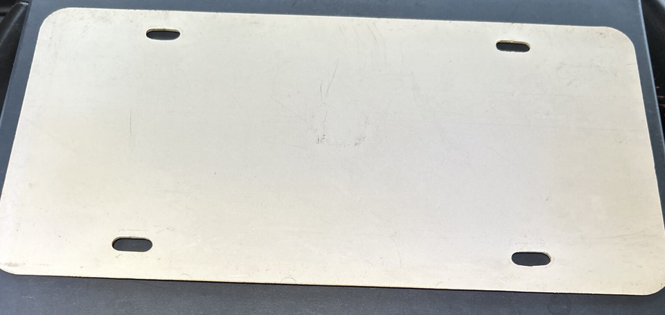 Chris Auffenberg Chevrolet Car Dealer Advertising License Plate Plastic ...