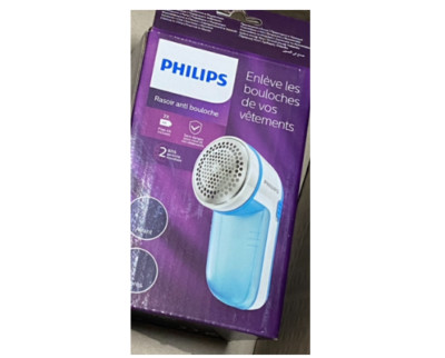 Philips Portable Fabrics Shaver Clothes Sweater Lint Pill Fluff Remover ...