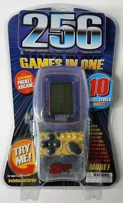 Pocket Arcade 256 Games in One Electronic Handheld Westminster 10 Level ...