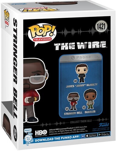 FUNKO POP! TELEVISION: The Wire - Stringer Bell [Used Very Good Toy ...