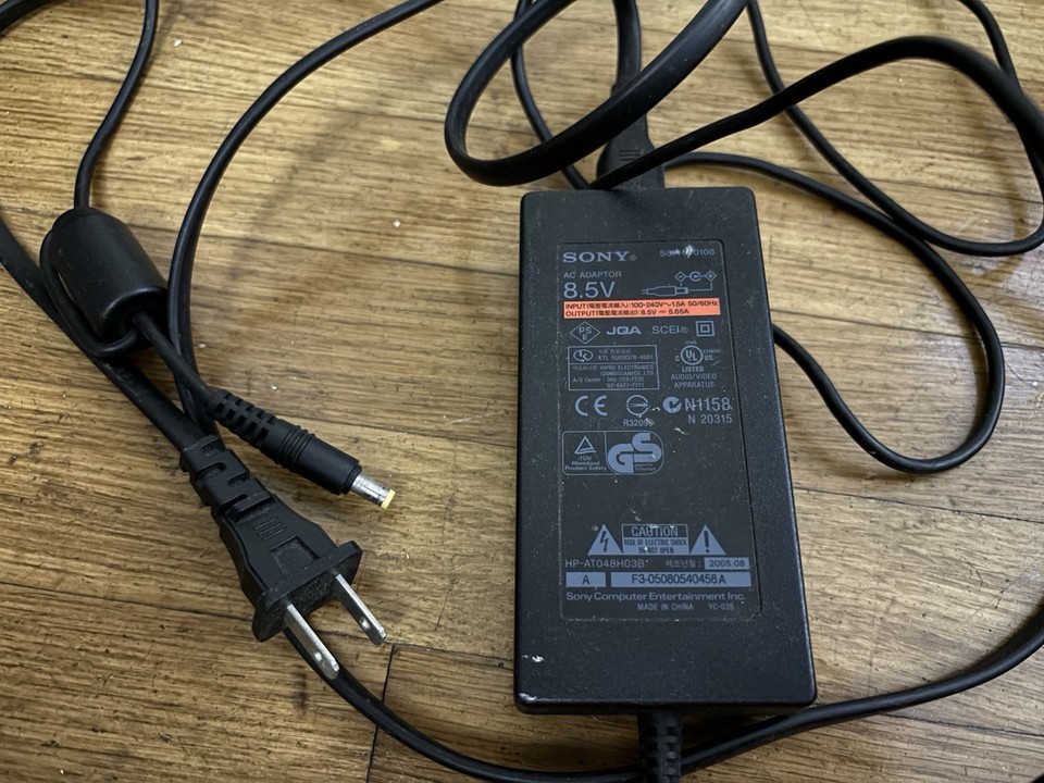 Sony Playstation 2 PS2 Slim AC Adapter Power Supply 8.5v OEM Genuine | eBay