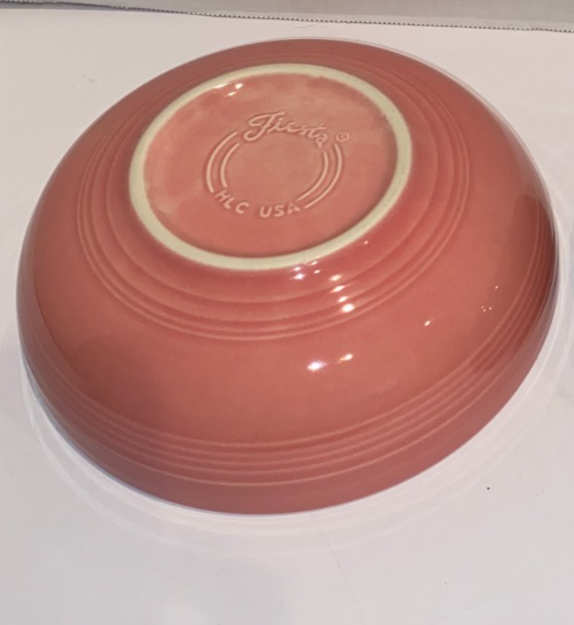 Fiestaware Bistro Coupe 7 5/8" Medium Bowl Peony Pink 38 oz. | eBay
