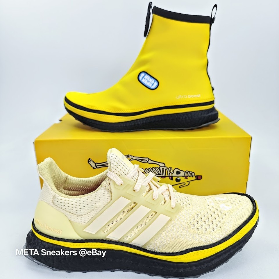 Adidas Fortnite US 9.5 Men Yellow/Black Peely Nana Retro Ultraboost ...