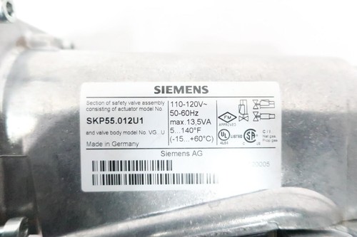 Siemens SKP55.012U1 Gas Valve Actuator 13.5va 110-120v-ac | eBay