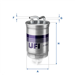 UFI 24.382.00 Fuel Filter SAME DAY DISPATCH | eBay