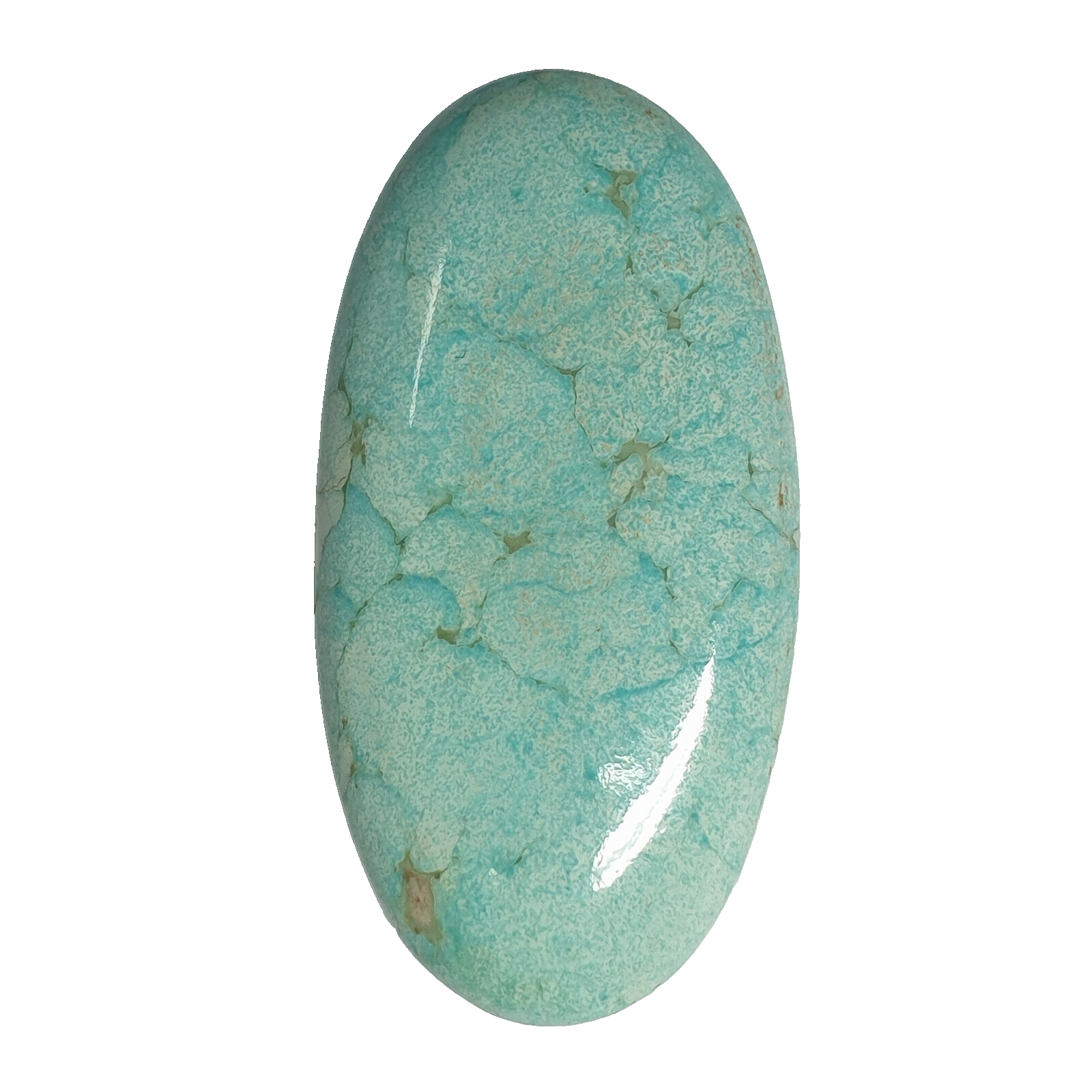53582 - Very Rare NATURAL "TurqOZ" Australian Turquoise 37.93 x 19.50 ...