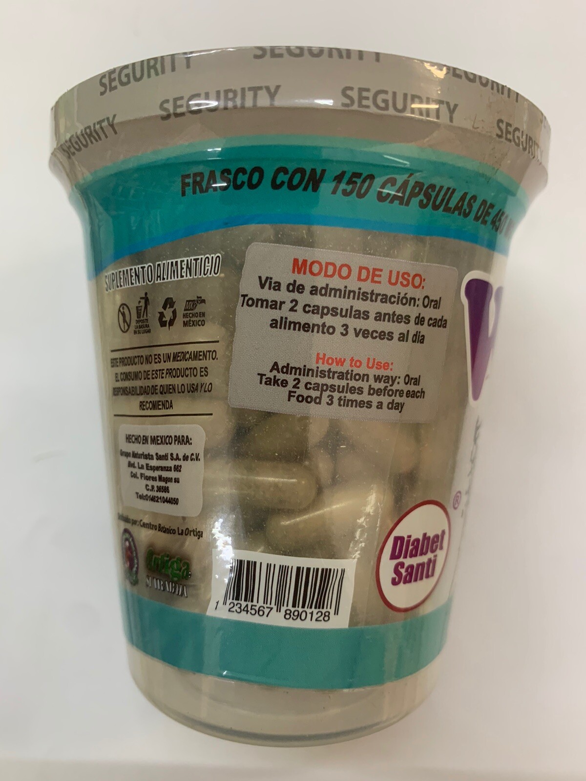 Wereke 150 Capsulas 100% Natural Huereque | eBay