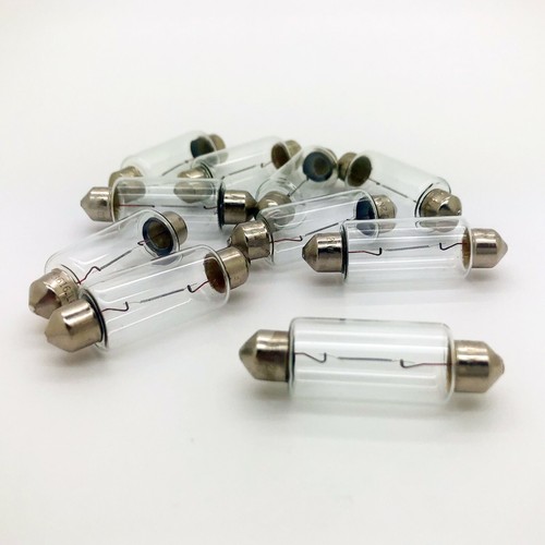 10 x 273 C21W 12v 21w Festoon Car Number Plate Interior Light Bulb S8 ...