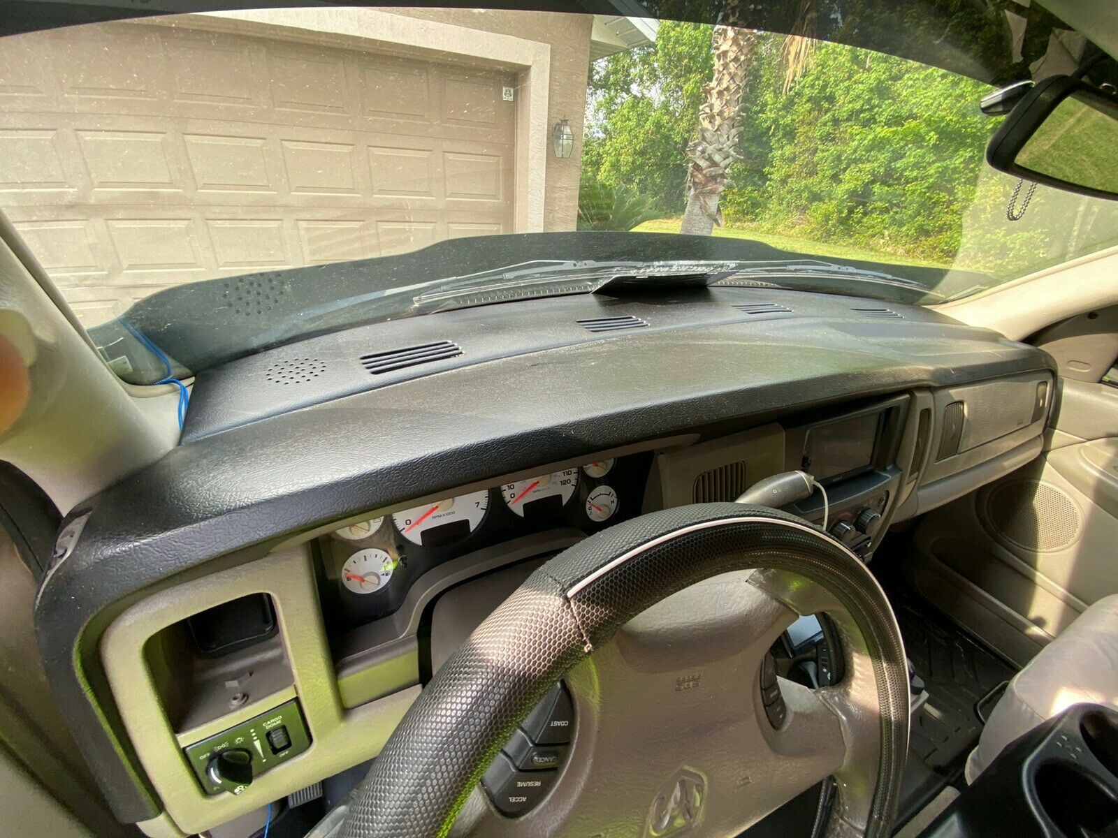 1-Piece Dash Cap Cover Overlay For 2002 2003 2004 2005 Dodge Ram 1500 ...