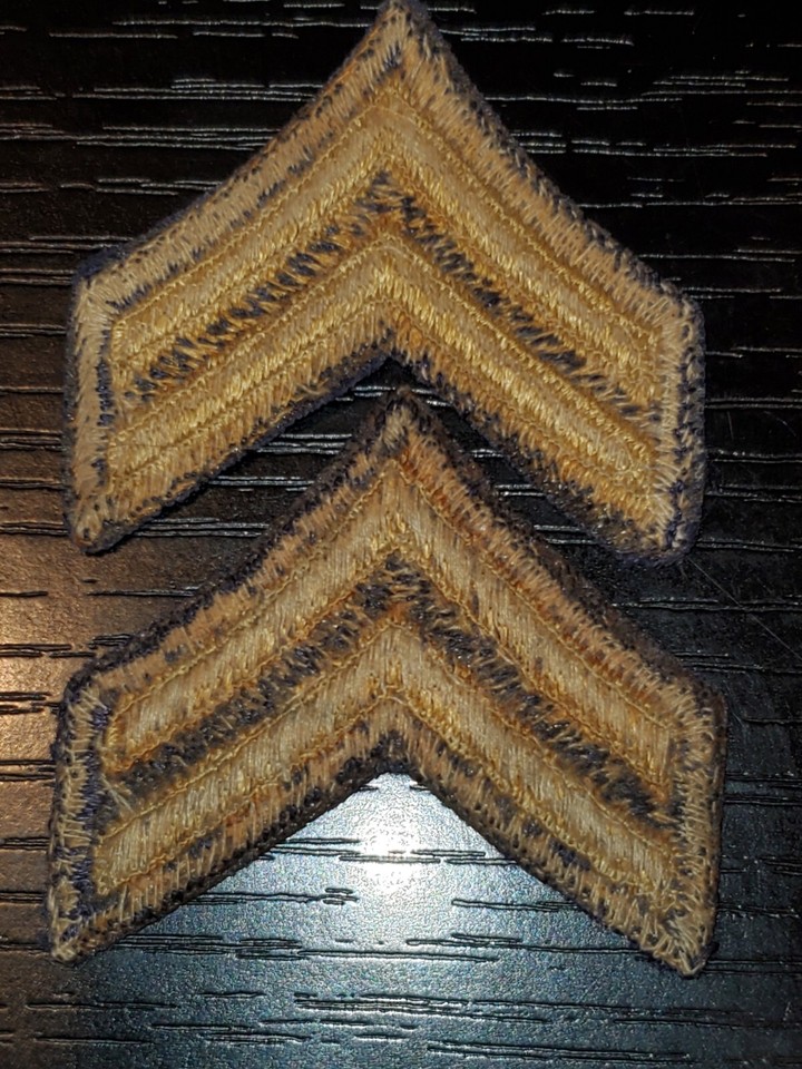 WWII KW US Army Cpl Chevron lot Patch Set L@@K!!! | eBay
