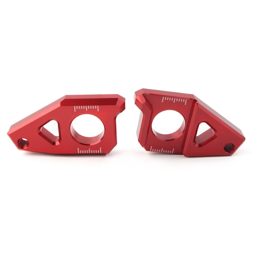 For Yamaha YZF R1 FZ8 FZ1 TMAX 530 Axle Spindle Chain Adjuster Blocks ...