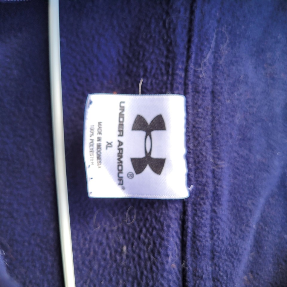 Auburn university tigers under armour half zip jacket XL great shape ...