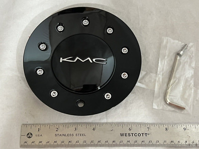 NEW KMC Gloss Black Wheel Rim Hub Cover Center Cap 939L170-C 496L170 | eBay