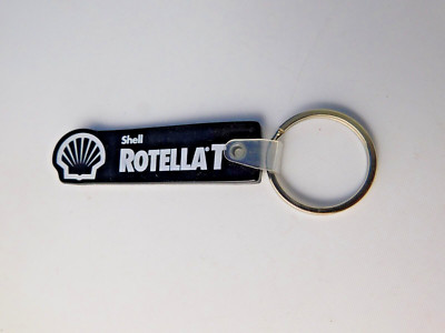 SHELL ROTELLA T KEYCHAIN KEYRING TAG FOB ENGINE OIL GEAR OIL COOLANT ...