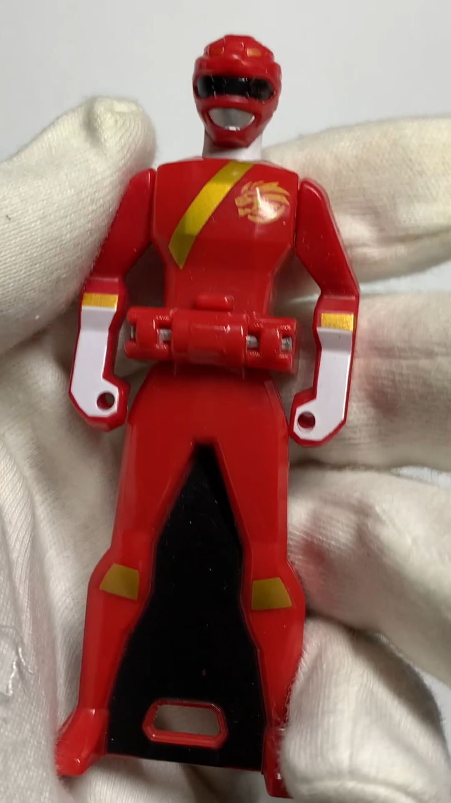Blazing Lion Gao Red power ranger key Sentai Bandai Wild Force ...