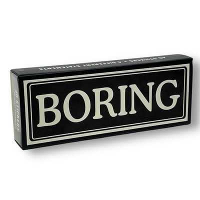 BORING Over It BLAH BLAH I Can't Even expression STICKERS - Knock Knock ...