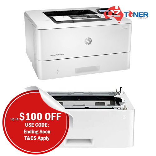 BUNDLE: HP M404dn Mono Laser Printer+550-Sheet Feeder Tray W1A53A ...