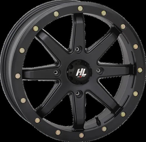 HL9 Beadlock Wheel Matte Black 18x7 4/137 6+1 45mm Can-Am Defender HD9 ...