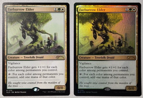 MTG Secret Lair Faeburrow Elder #1173 -SLD Kev Walker [UPick Foil/Reg] Fall 2023 | eBay