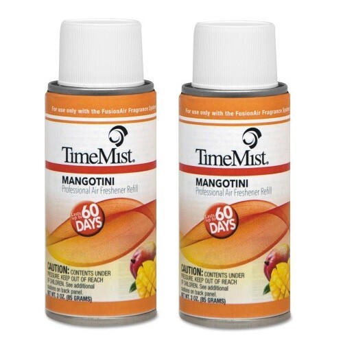 TimeMist Mangotini 2 Pack Air Freshener Refill 2.7 oz Each Microtech ...