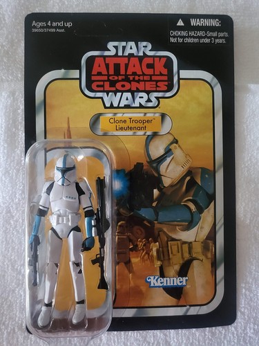 star wars vc109 Clone Trooper Lieutenant TVC The Vintage Collection ...
