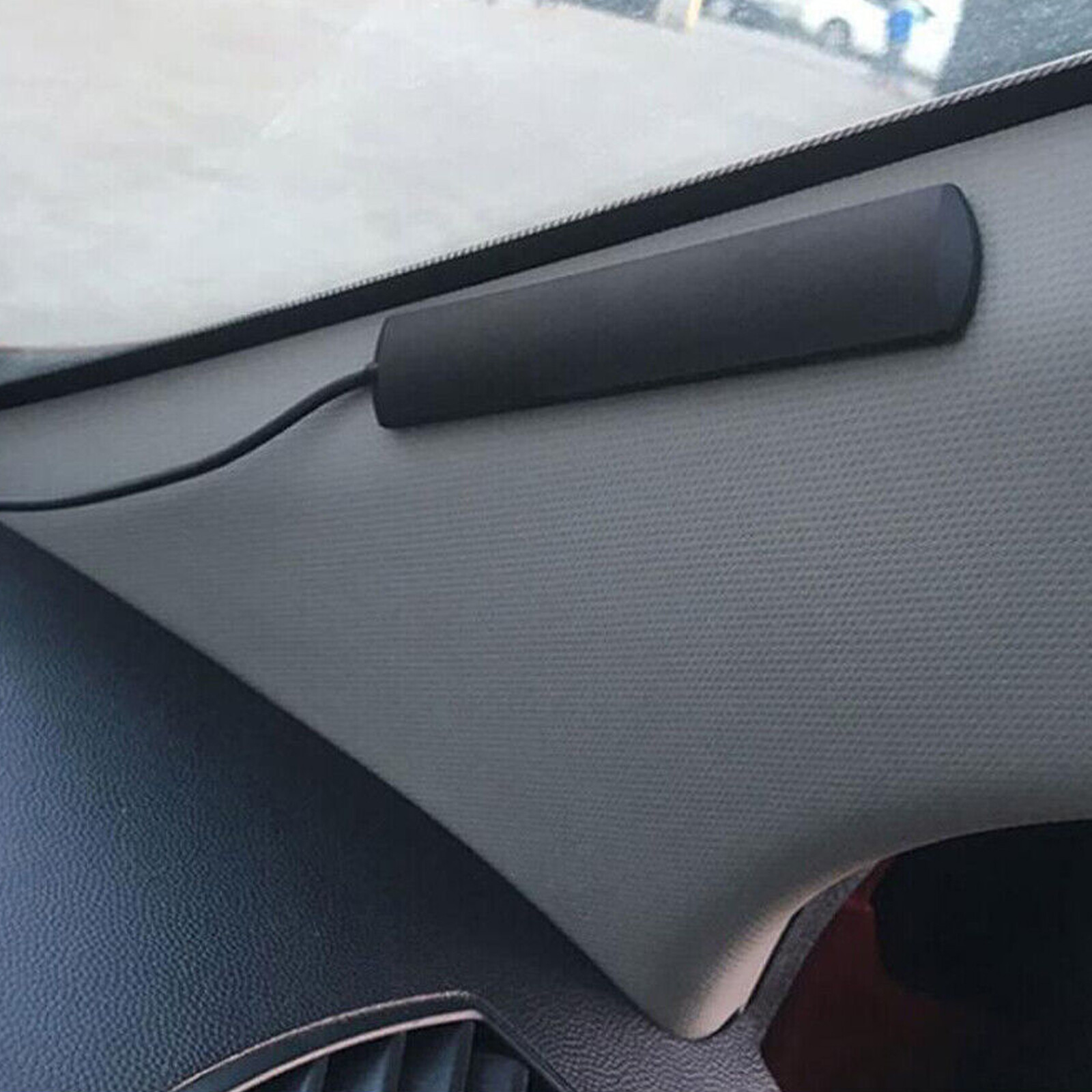 Universal Car Hidden Amplified Antenna AM/FM Radio Ariel 12V Electroni ...