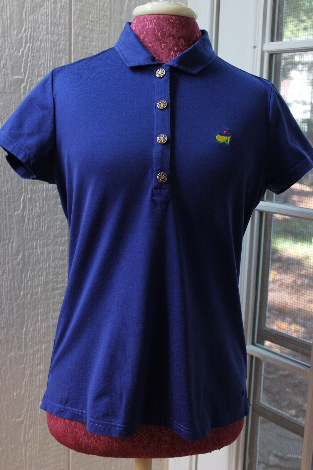 Augusta Masters Logo by Bobby Jones Blue Cap Sleeve C… - Gem