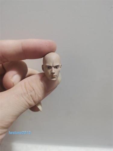 1:12 Head Sculpt Japanese Holy Monk Bald Fit 6" Male SHF Action Figure ...